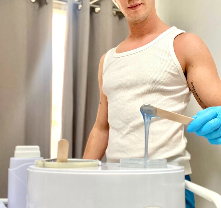 How To Make Male Brazilian Wax: Brazilian Wax On Yourself – DUZNS